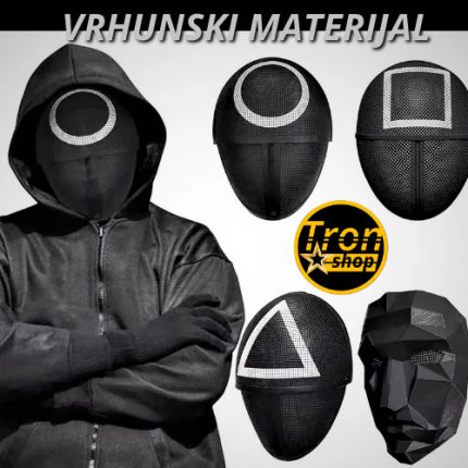 Squid Game maske - 4 modela ORIGINAL Korejske - TronShop