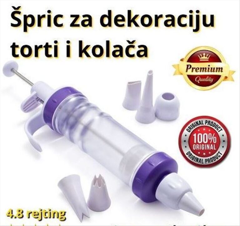 Špric za dekoraciju torti i kolača - TronShop